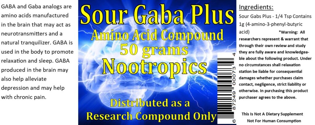 Sour Gaba Pure Powder 50-100g Sizes – Zen-Herbs